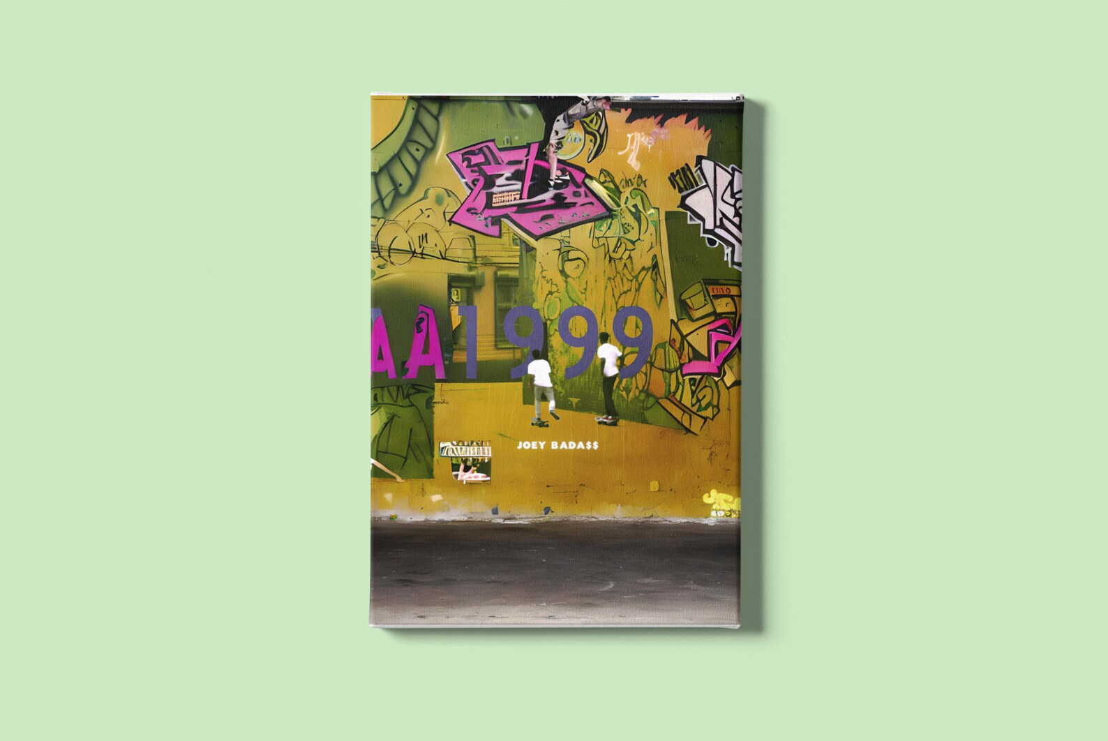 Joey Badass 1999 Album Art Inspired Acrylic Print Rap Wall Art, Rapper ...