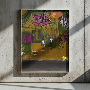 Joey Badass 1999 Album Art Inspired Acrylic Print Rap Wall Art, Rapper ...
