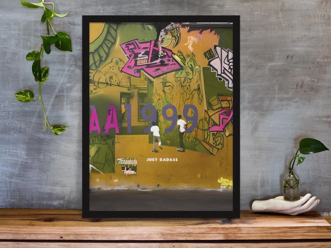 Joey Badass 1999 Album Art Inspired Digital Print Download Rap Wall Art ...