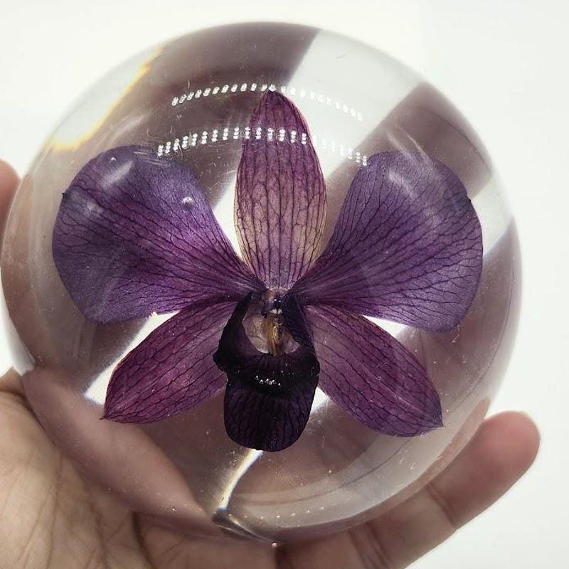 Purple Paperweight - Etsy