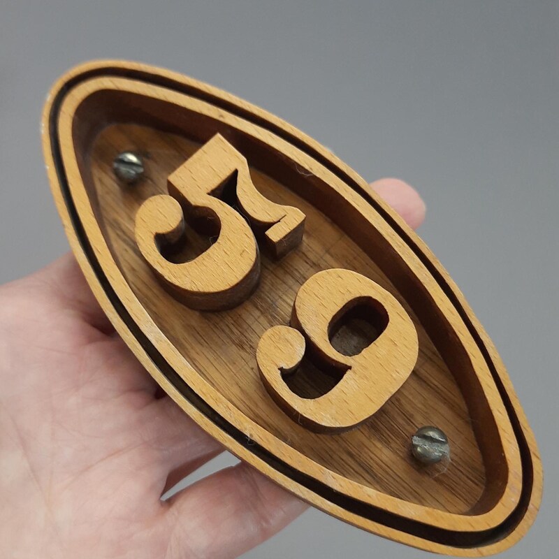 Door Number Plate - Etsy