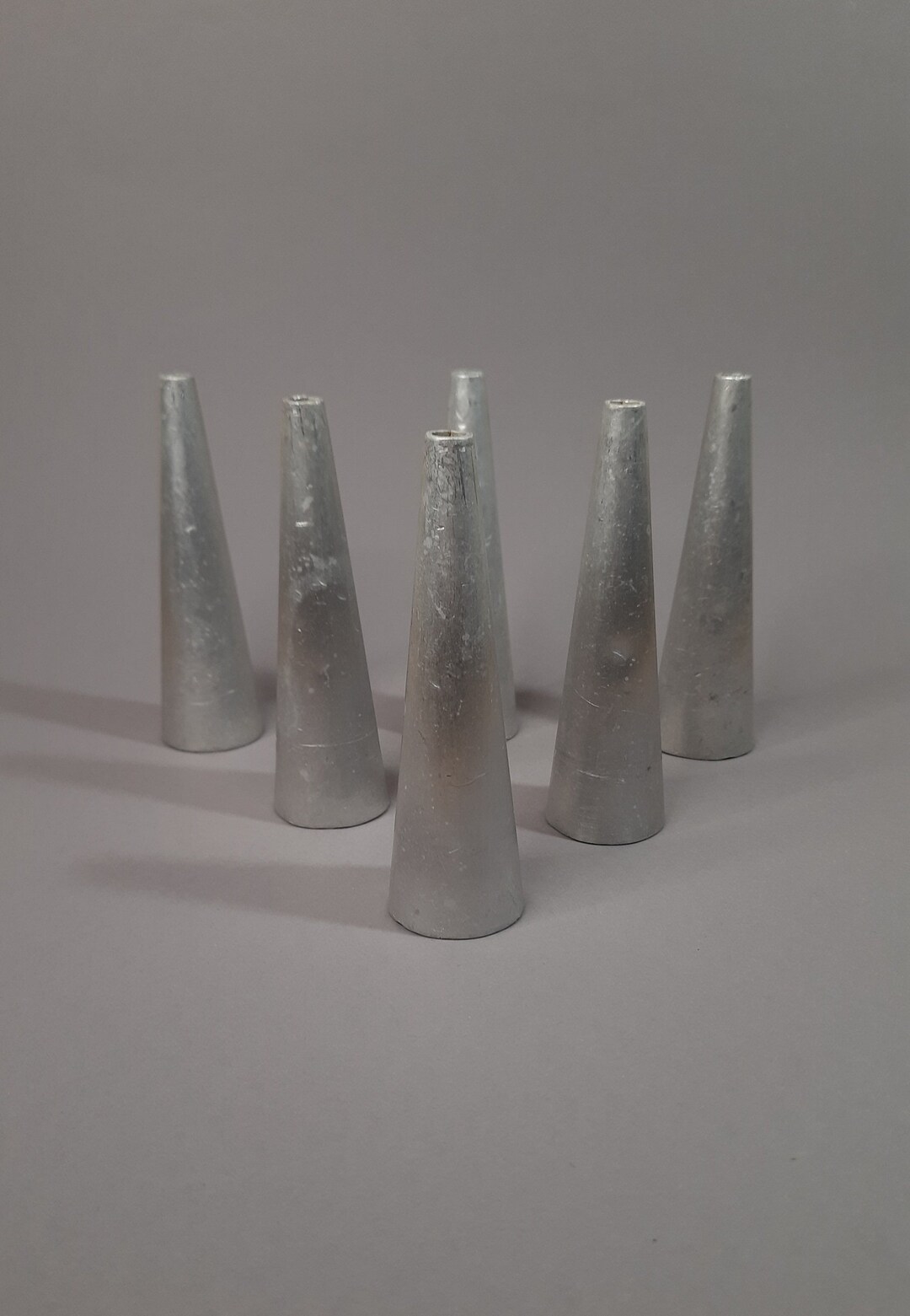 Vintage Aluminum Forms for Baking Cream Horns, Set of 6 Vintage Molds ...