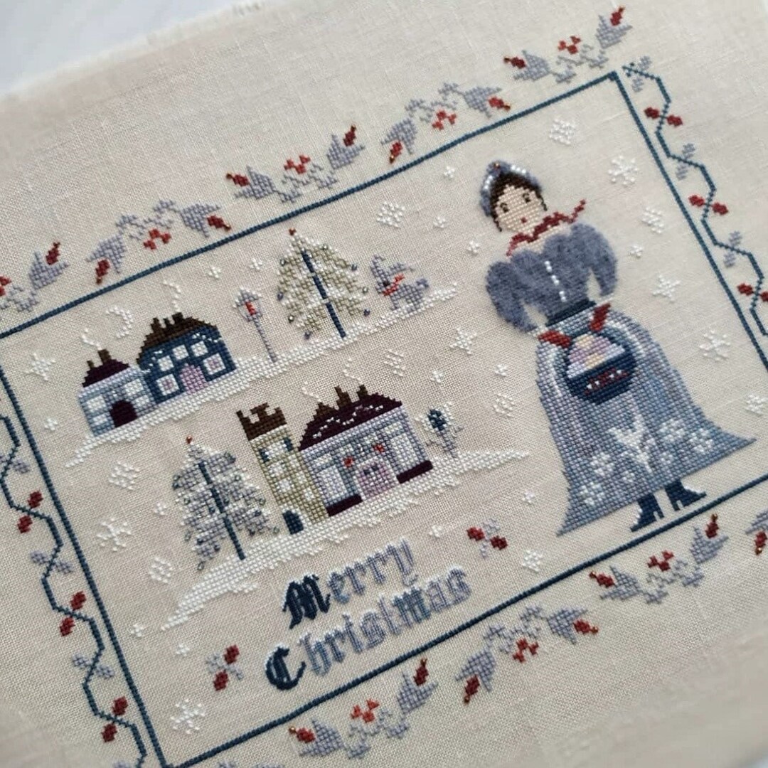 Winterland - Primitive Christmas Cross Stitch Pattern PDF by Stitches ...