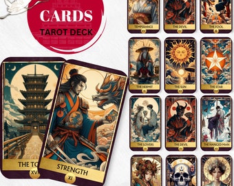 Digital Van Gogh Tarot Deck Printable Tarot Cards 78 Tarot Cards ...