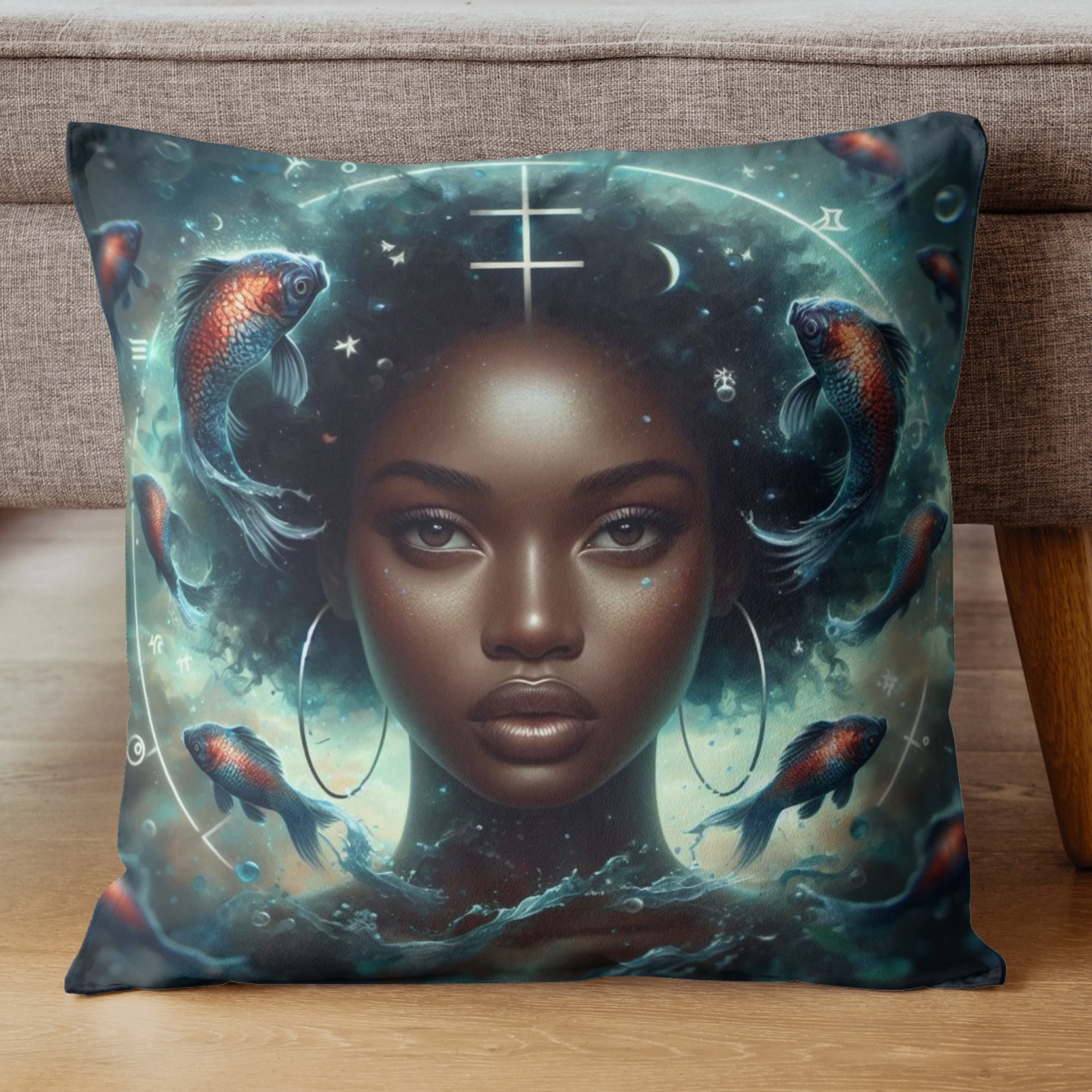 African Woman Zodiac Collection Digital Art Prints African American ...