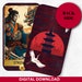 Digital Japanese Tarot Deck Printable Tarot Cards 78 Anime Tarot Cards ...
