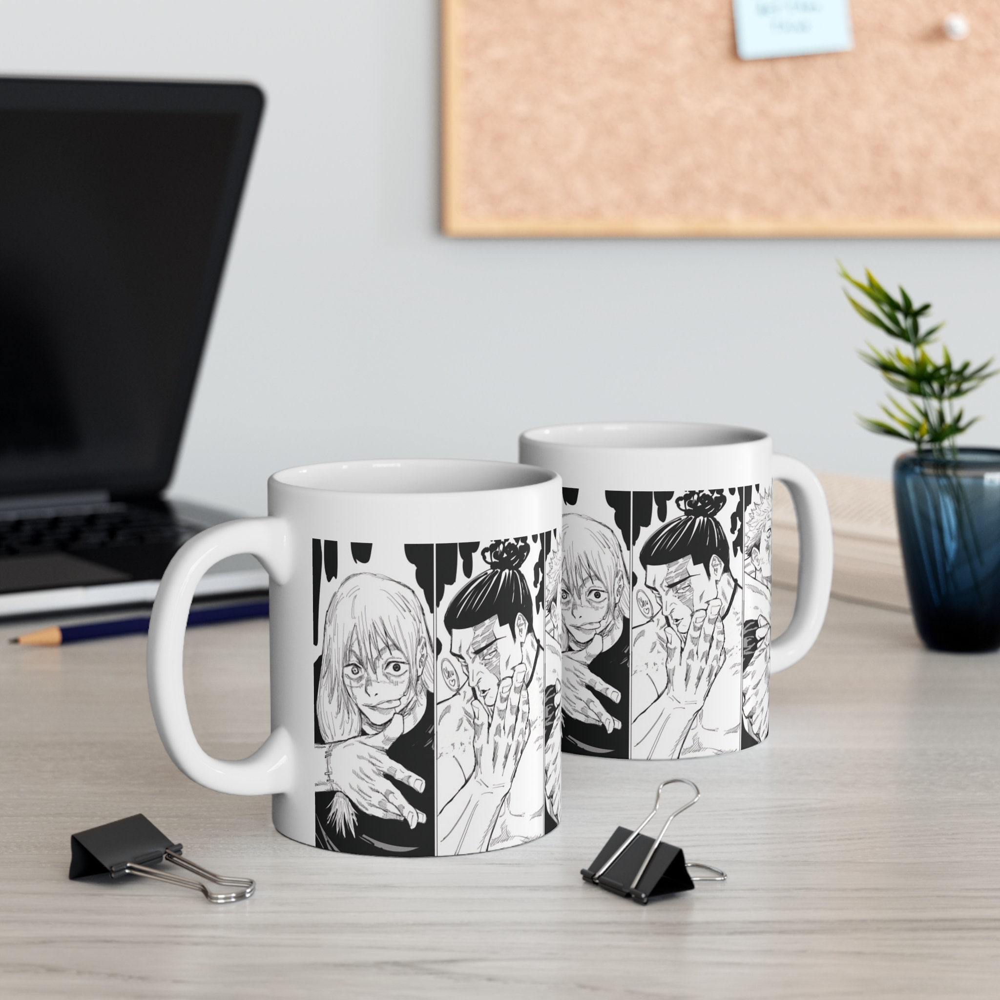 Jujutsu Kaisen, JJK, Jujutsu Kaisen Mug, Anime, Anime Mug, Gift, Anime ...