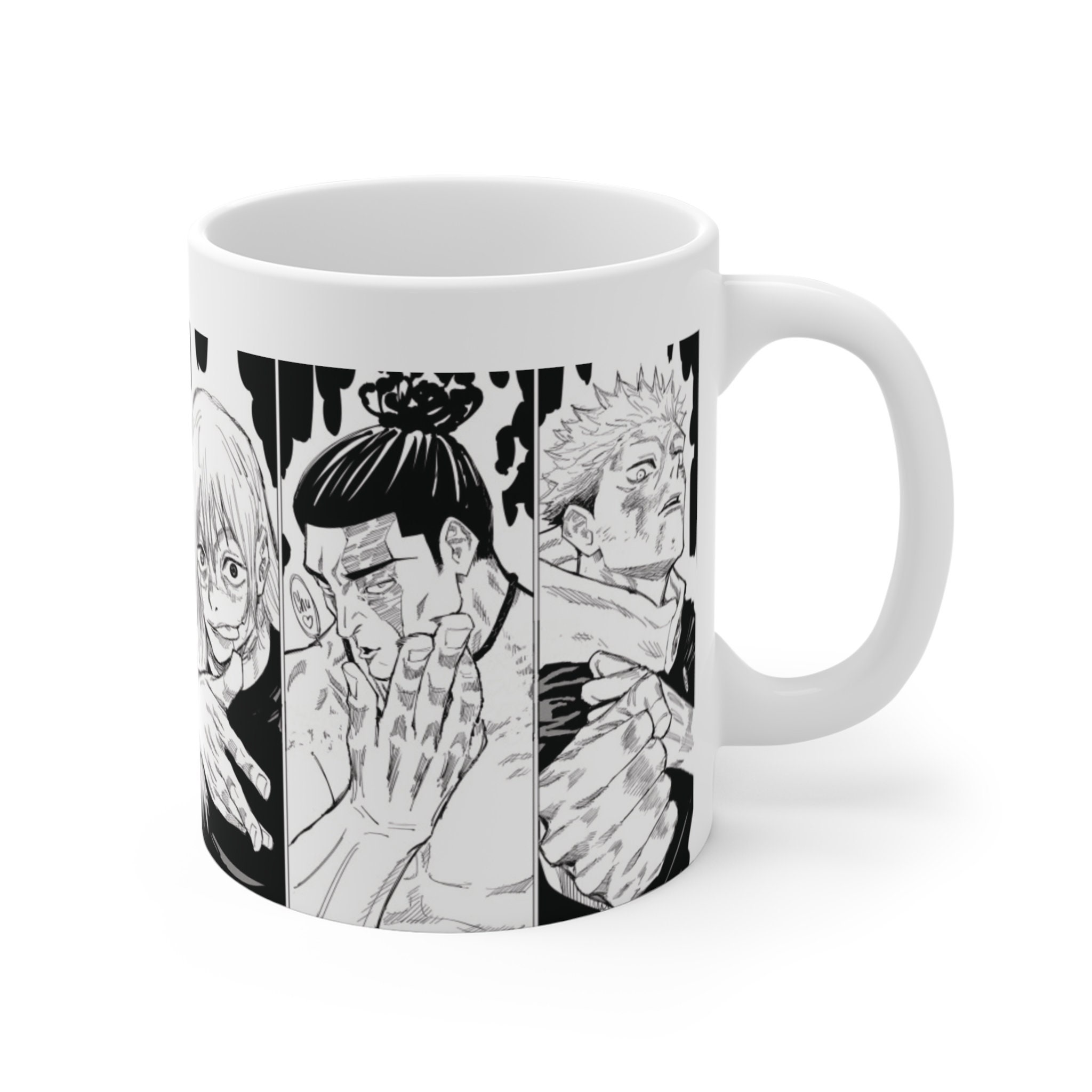 Jujutsu Kaisen, JJK, Jujutsu Kaisen Mug, Anime, Anime Mug, Gift, Anime ...