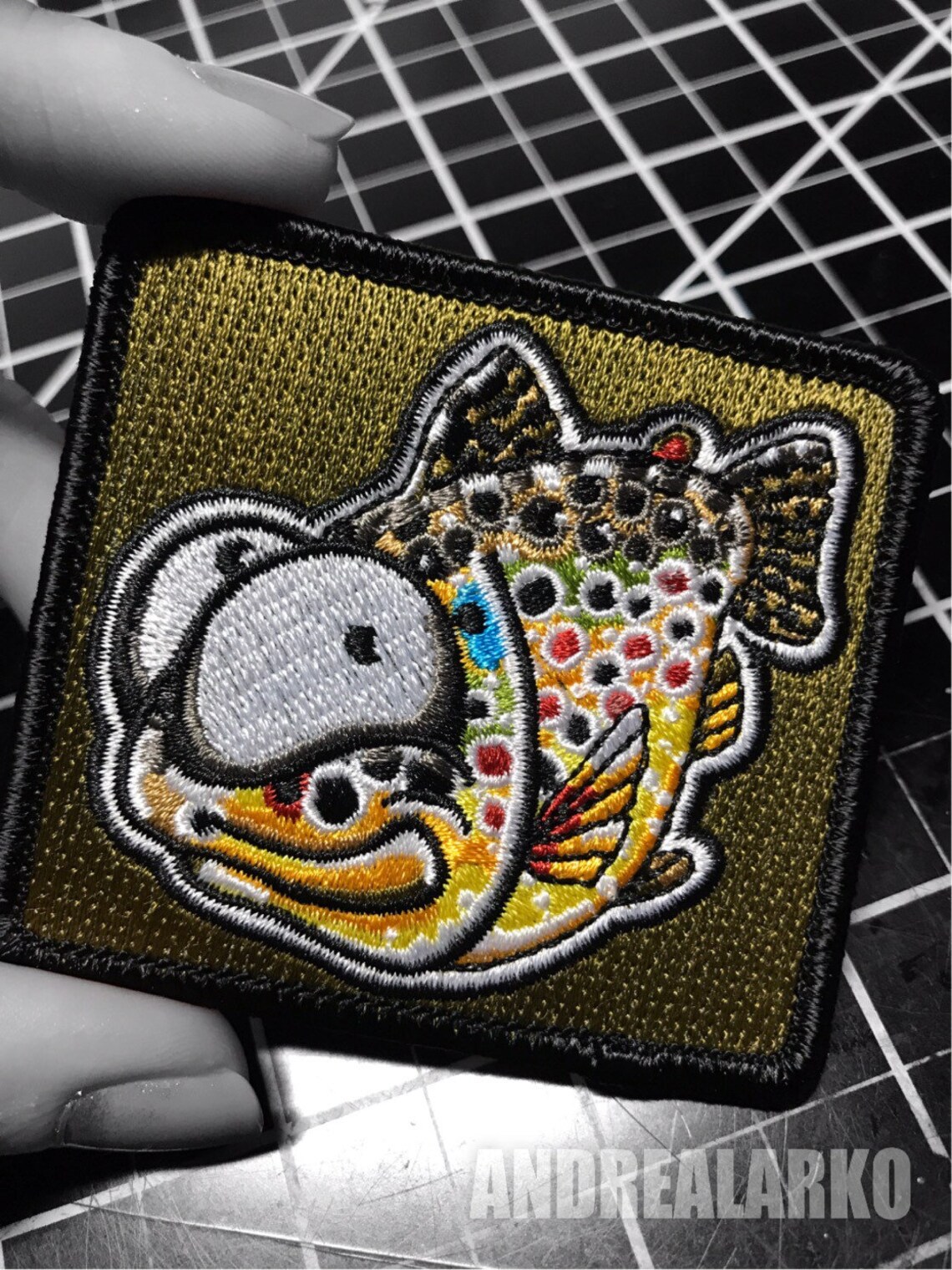 Embroidered Brown Trout Iron on Fish Art Patch 2.625"x2.5" - Etsy