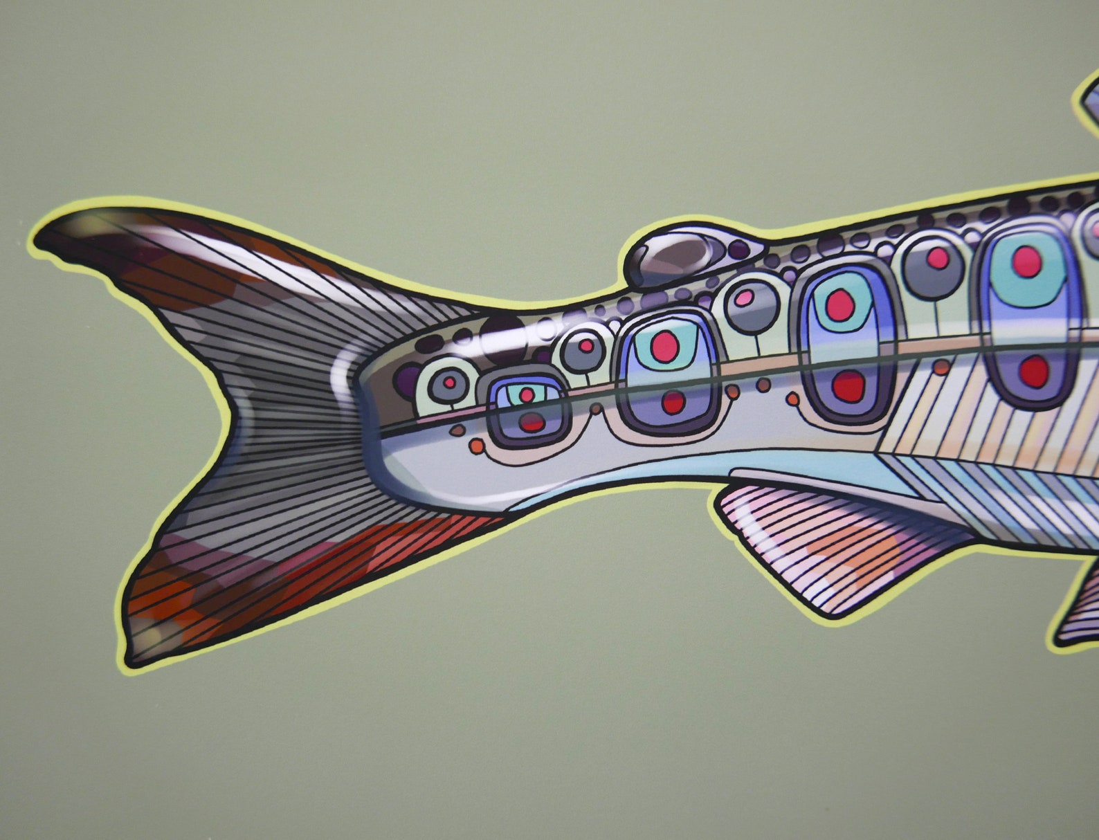 Archival Amago Trout Limited Edition Giclee Print 11x17 | Etsy