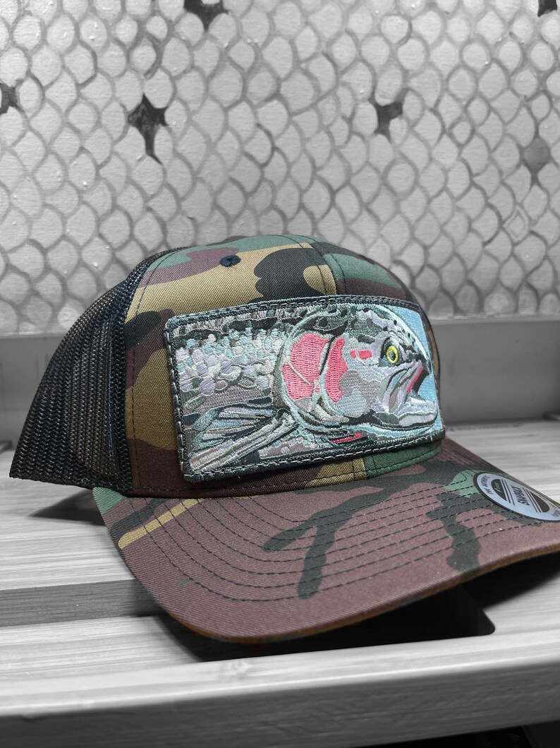 Open Edition Embroidered Steelhead Patch Trucker Hat - Etsy