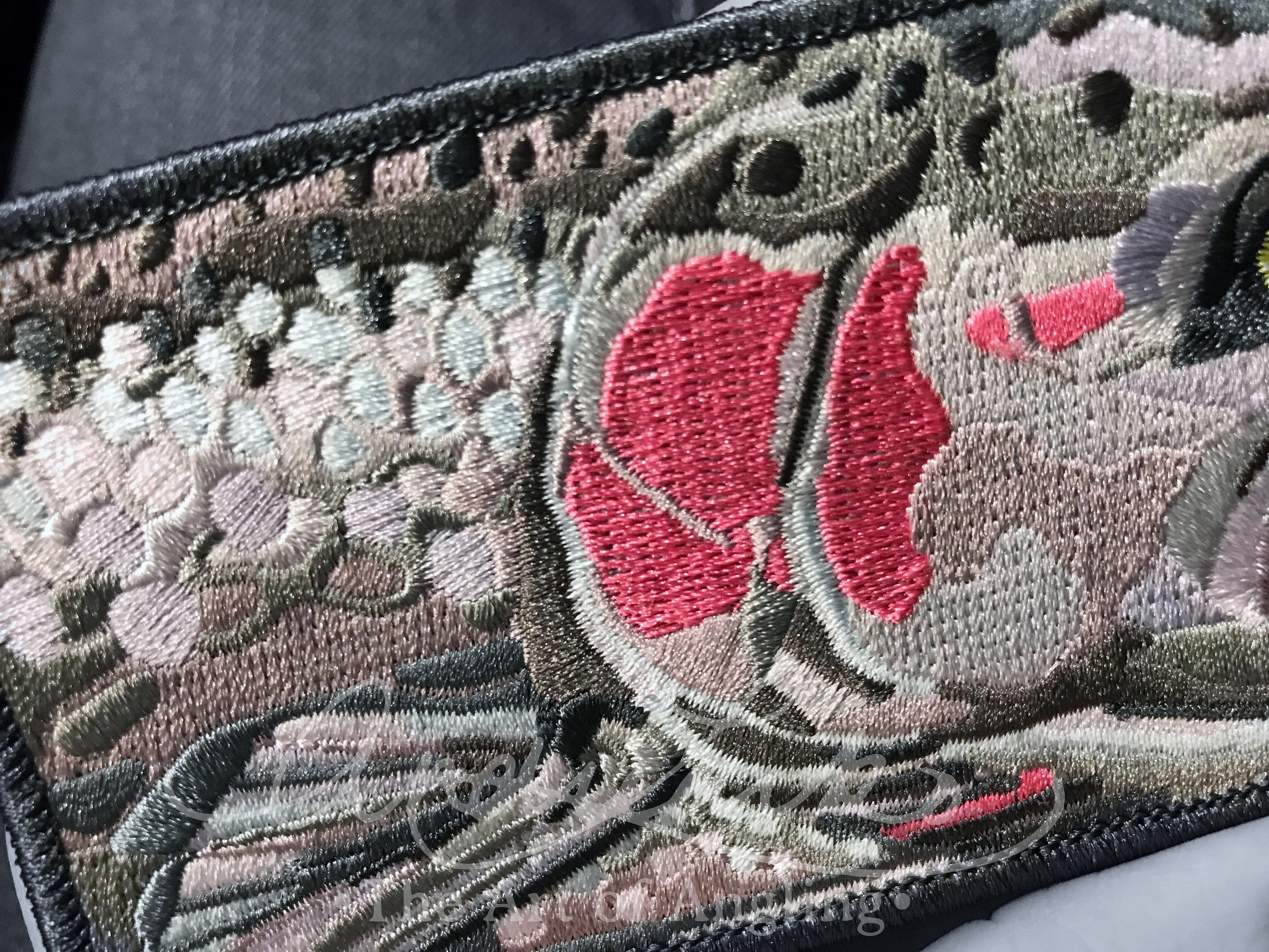 Embroidered Steelhead Iron on Fish Art Patch 5.5"x2.4" - Etsy