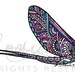 Mayfly Zentangle 3M Laminated Vinyl Decal - Etsy