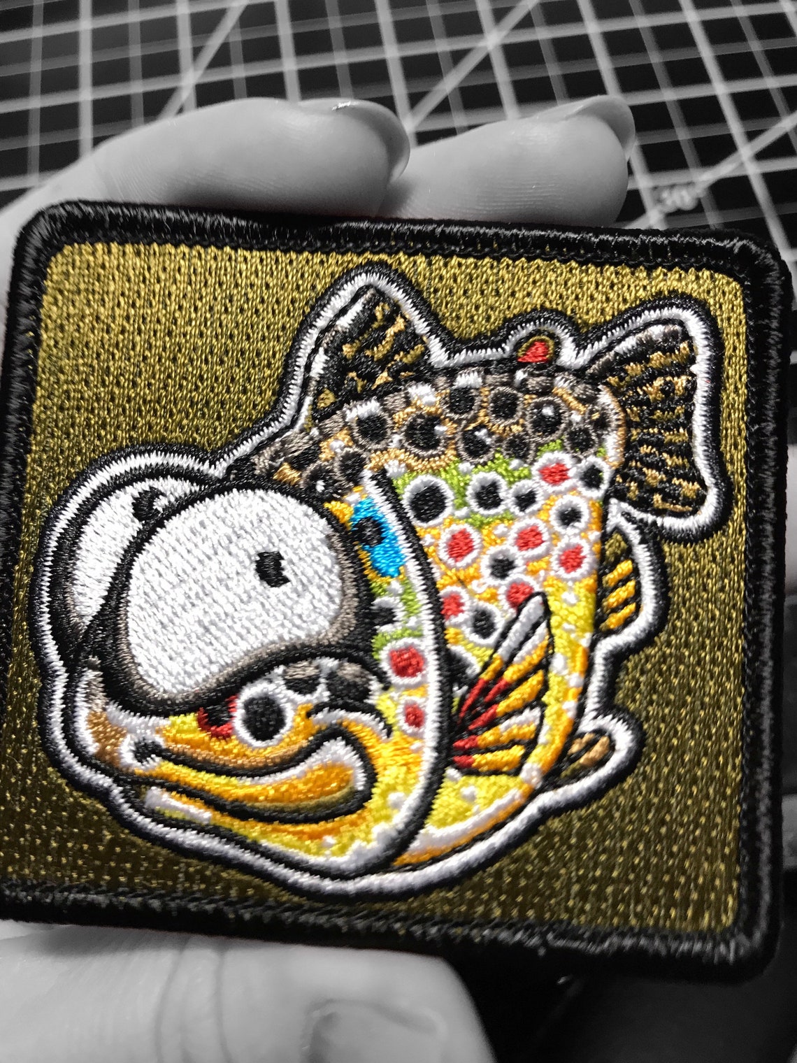 Embroidered Brown Trout Iron on Fish Art Patch 2.625"x2.5" - Etsy