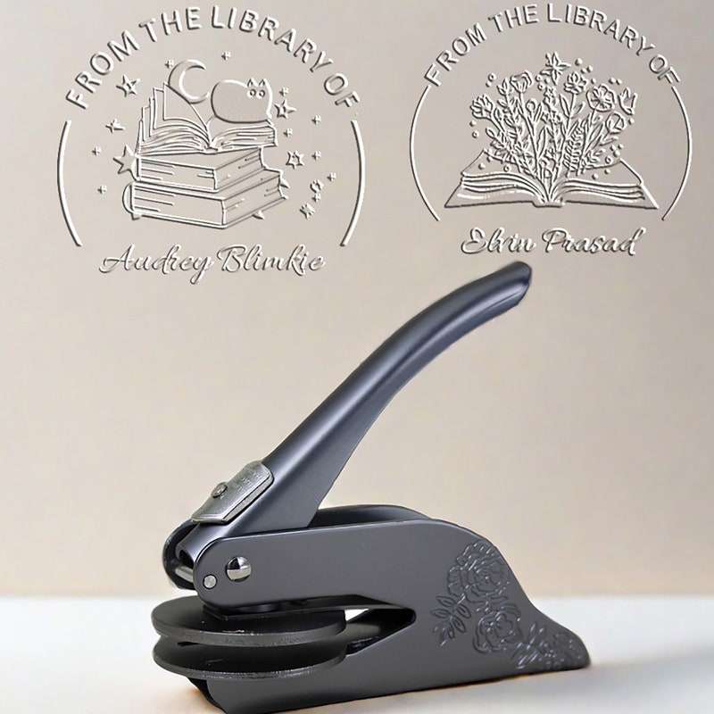 Custom Embosser Stamp - Etsy