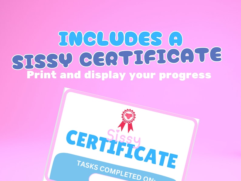 100 Sissy Training Tasks: Feminization Guide (digital Download) - Etsy