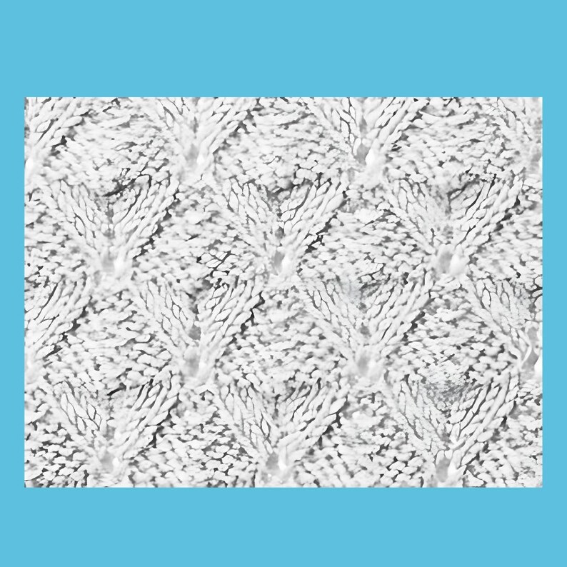 Textured Diamond Knitting Pattern PDF Harmony of Lines Digital Download ...