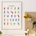 Sign Language Alphabet Rainbow Print, Learn to Sign ASL Letters ...