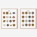 Set of 12 Neutral Boho Educational Posters, Toddler Preschool Classroom ...