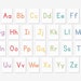 Printable ABC Flashcards, Kids Handwriting Practice Cards, Printing ...