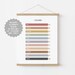 Muted Colors Educational Poster, Colours Print, Printable Homeschool ...