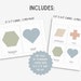 16 Printable Geometric Shapes Flashcards, Kids Pastel 2D Shapes Cards ...