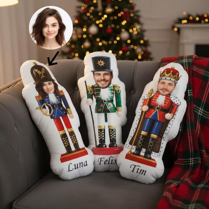 White Velvet Nutcracker - Etsy