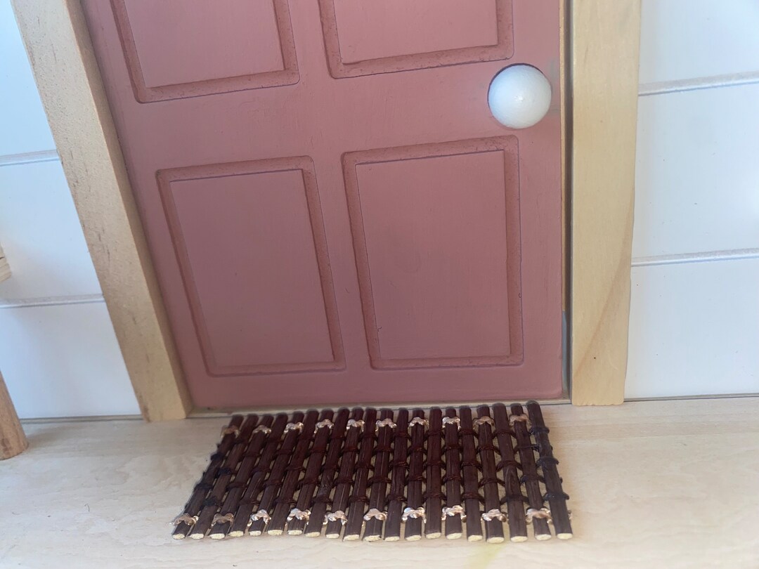 Miniature Woven Wood Carpet - Etsy