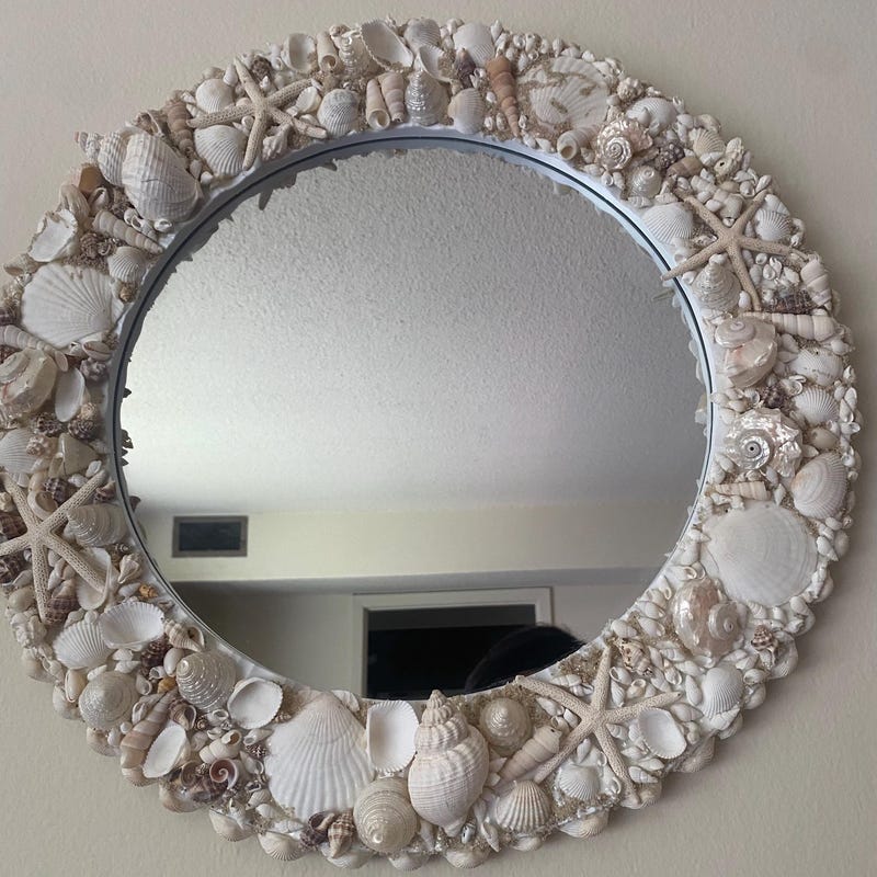 Seashell Mirror - Etsy