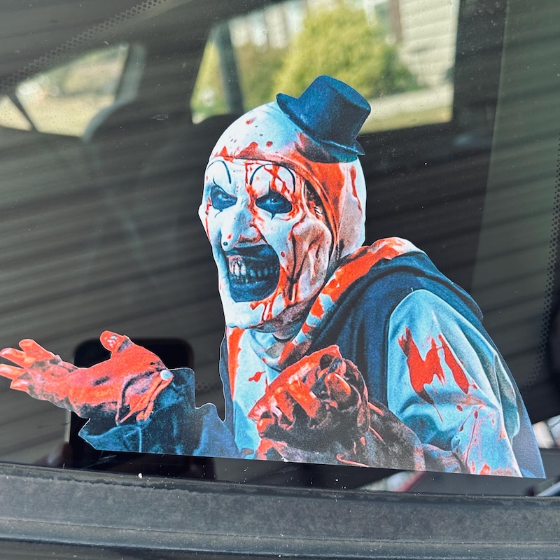 Car Art the Clown Decal - Etsy