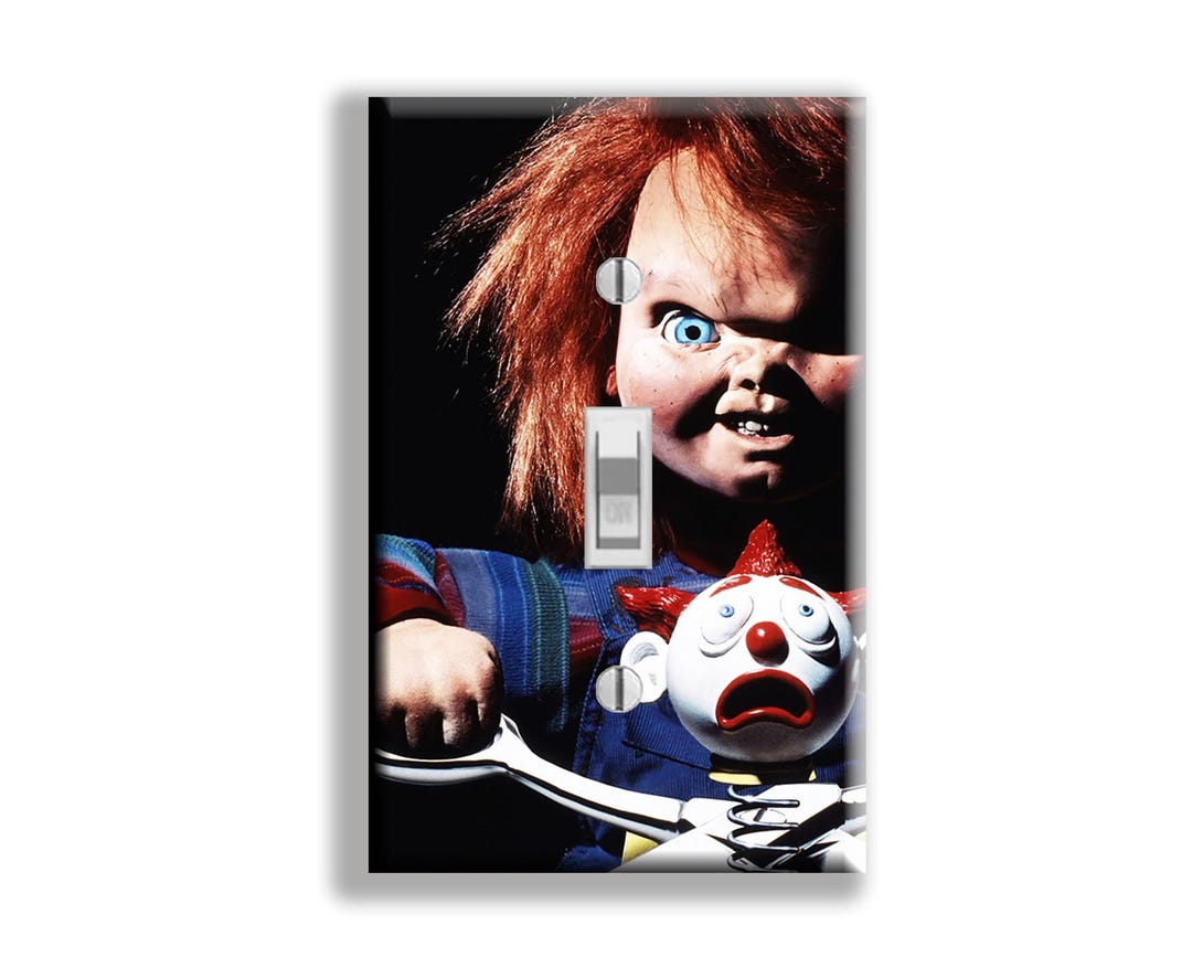 Chucky Child's Play Light Switch Cover: 80s Horror Decor - Etsy