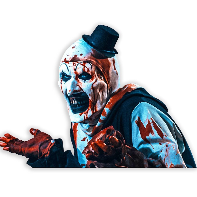 The Terrifier Decal Car - Etsy
