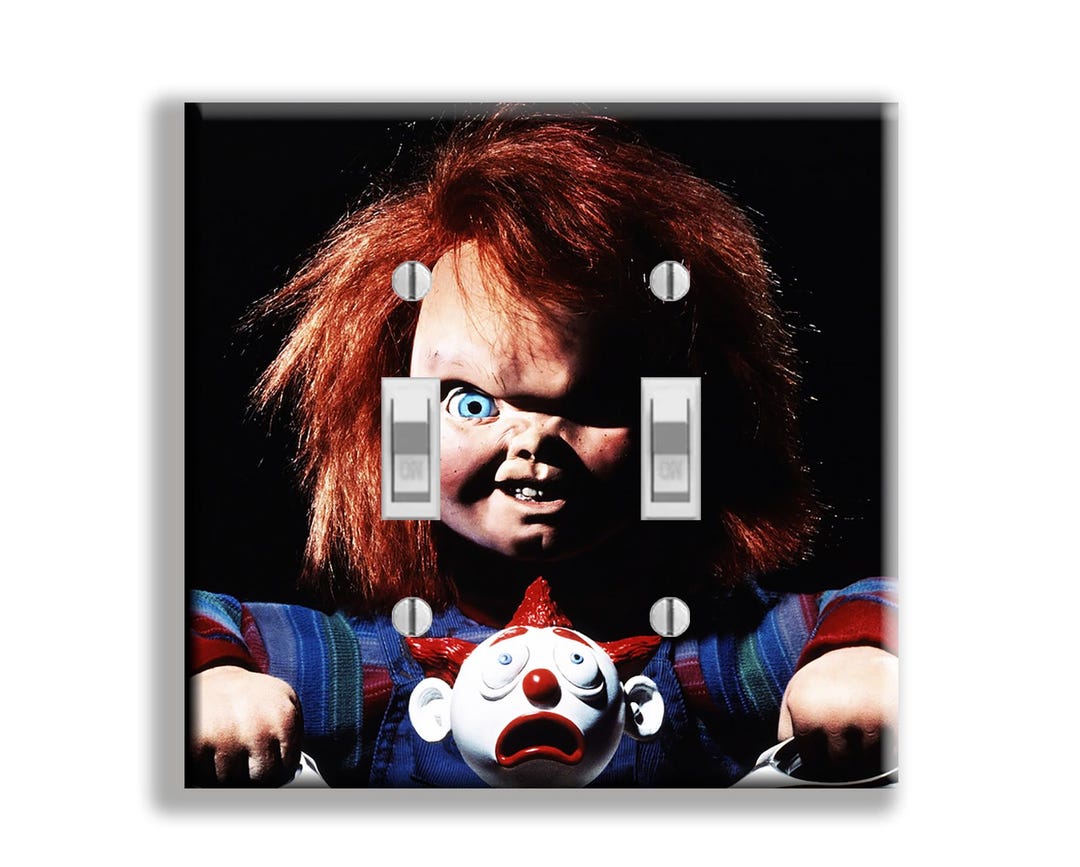 Chucky Child's Play Light Switch Cover: 80s Horror Decor - Etsy