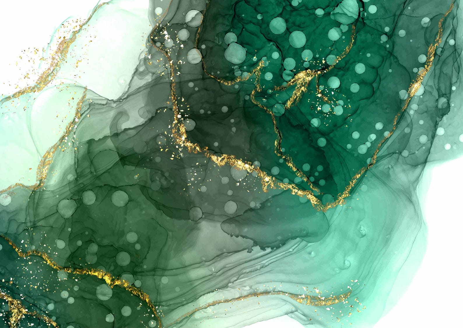 Green Marble Vector Background: Seamless Smoky Pattern (JPG, EPS) - Etsy