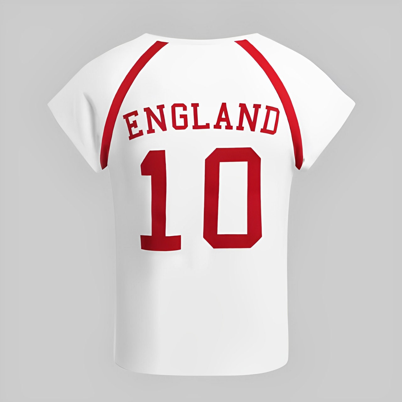 Y2K England Baby Tee Crop Top, Womens England Top, Womens Football Crop ...
