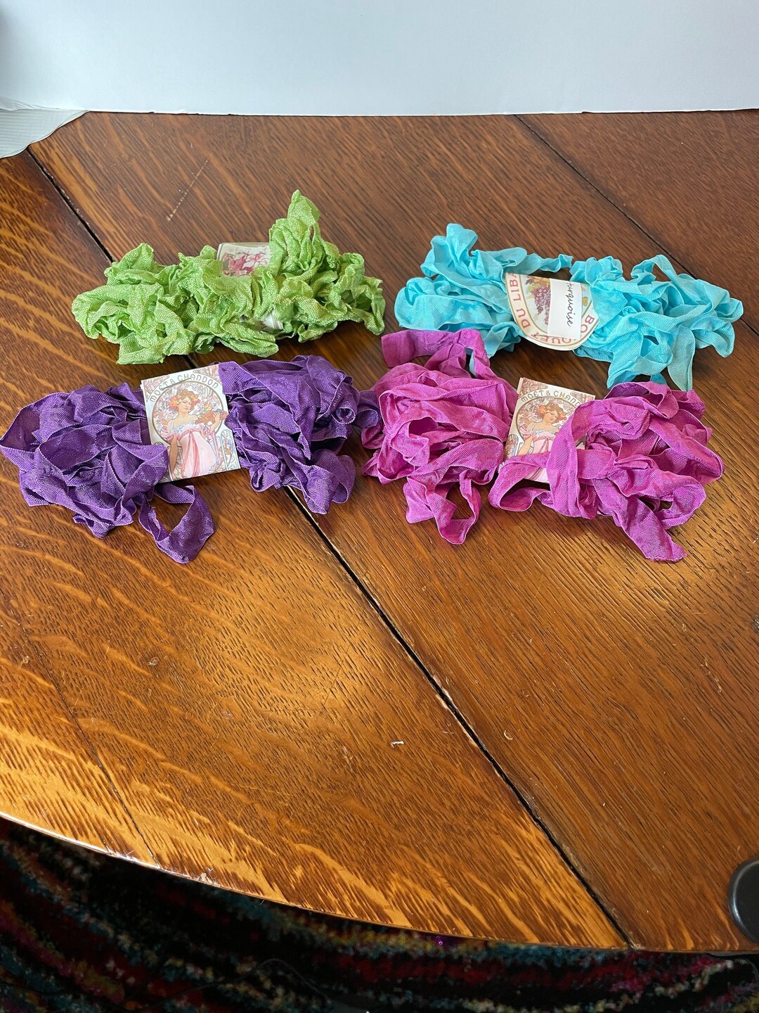 20 Yards Vintage Hug Snug Seam Binding Ribbon - PANSY FLOWERS, 5 Yards ...