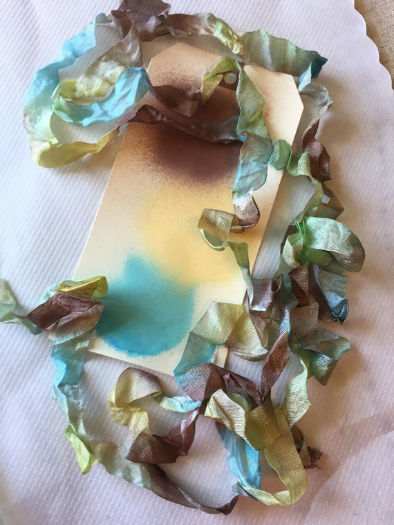 NEW Scrunched Crinkled AZTEC seam binding 1/2 inch wide 2 | Etsy