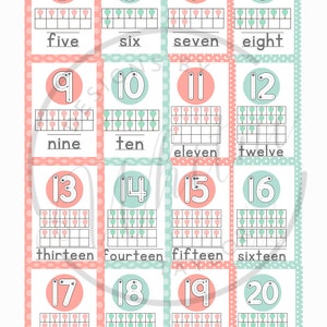 Ten Frame Posters - Tracing Posters - Number Formation - Etsy