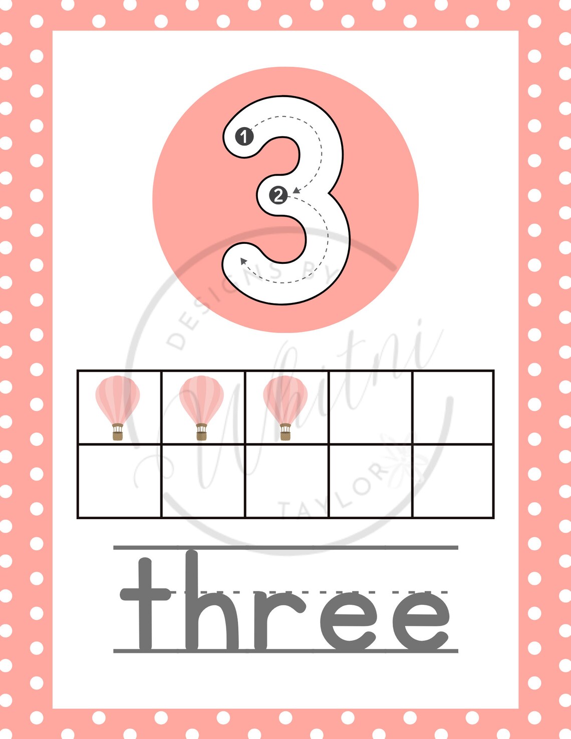 Ten Frame Posters - Tracing Posters - Number Formation - Etsy