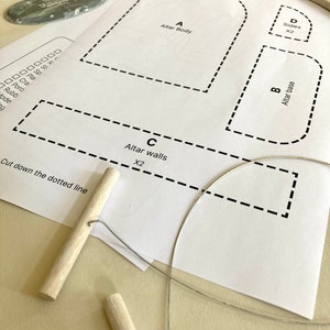 Altar Slab Building Template Slab Pottery Altar Template Pottery ...