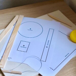 Pitcher Slab Pottery Template Jug Slab Building Template Clay Pitcher ...