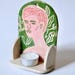 Ceramic Altar Handmade Shelf Wall Hanging Altar Candle Shelf Handmade ...