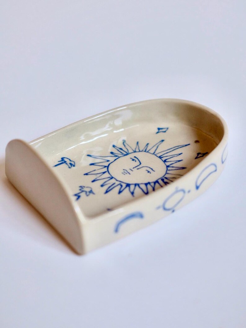 Sun Altar, Ceramic Altar Shelf, Ceramic Wall Hanging, Candle Shelf ...