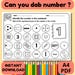 10 Math Worksheets, Dab Numbers, Activity Sheets,tools Mathematics,prek ...