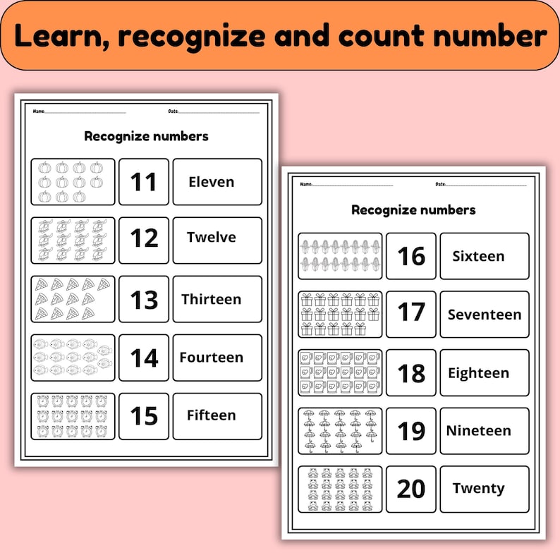 25 Pages of Math Worksheets, First Grade, Kindergarten, Preschool ...