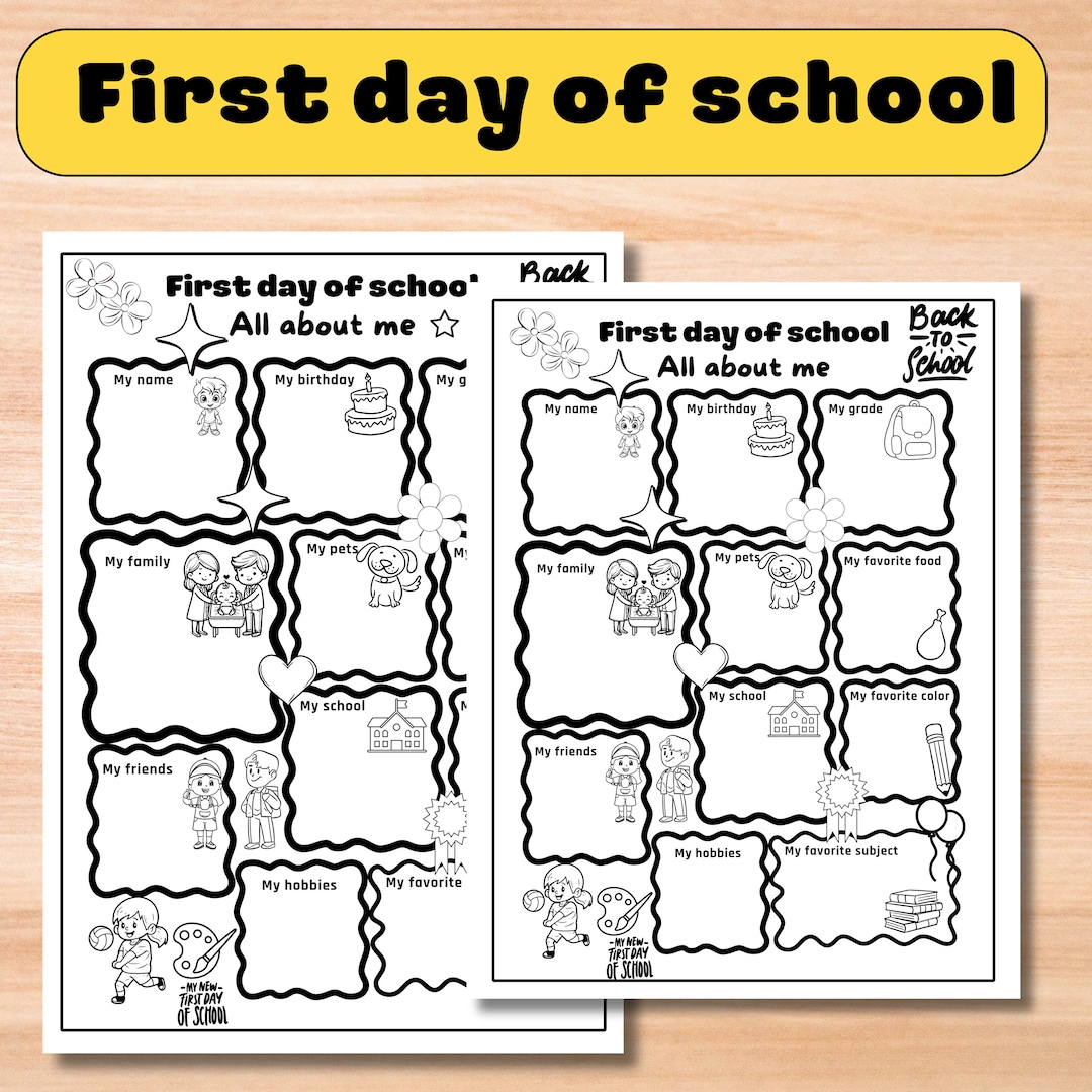 All About Me | Preschool and Kindergarten | Back to School Busy Book ...