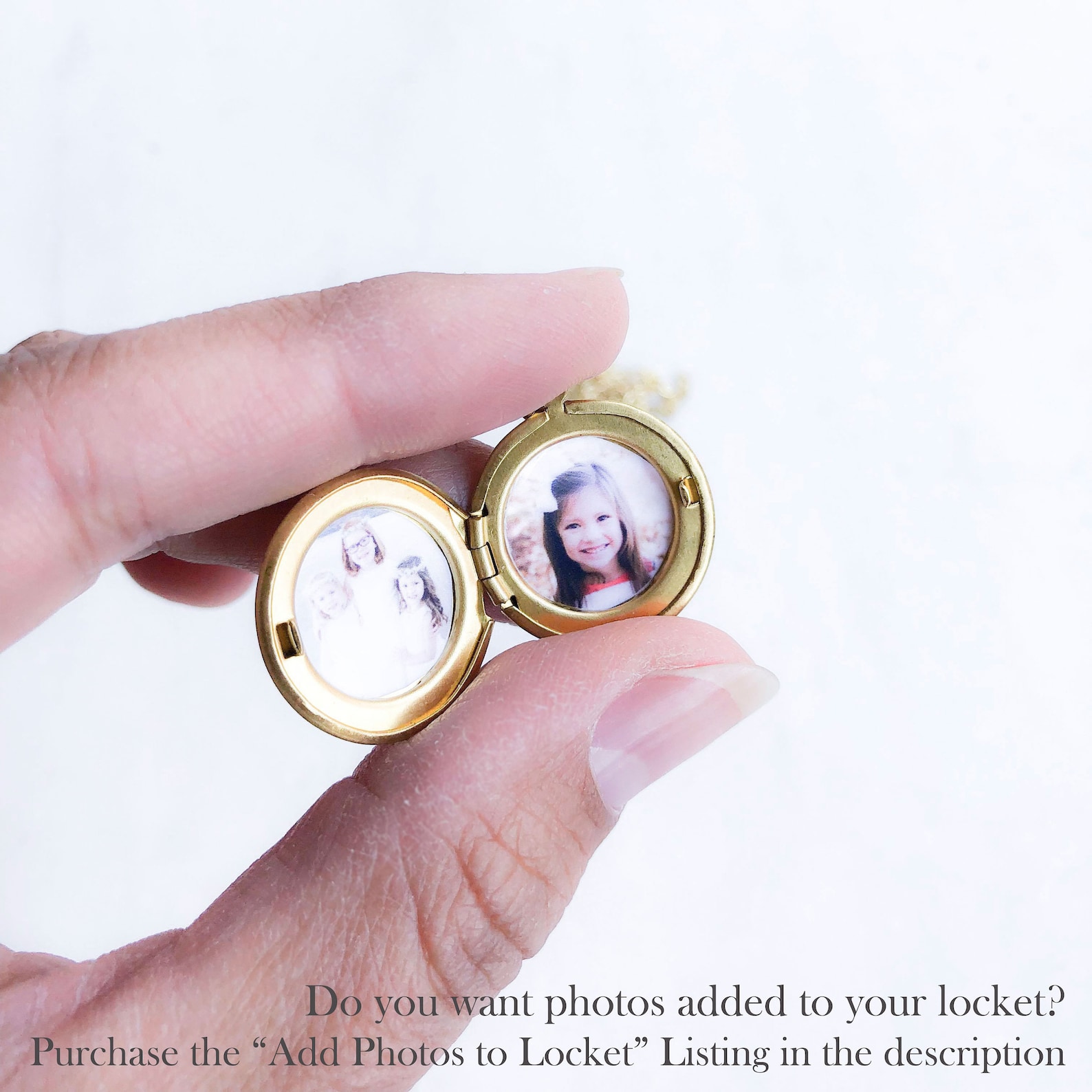 Tiny Locket Small Gold Locket Custom Necklace Small Locket - Etsy