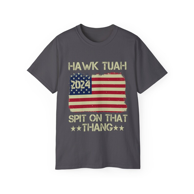 Hauk Tuah Unisex Ultra Cotton Tee, Spit on That Thang, Funny Shirt ...
