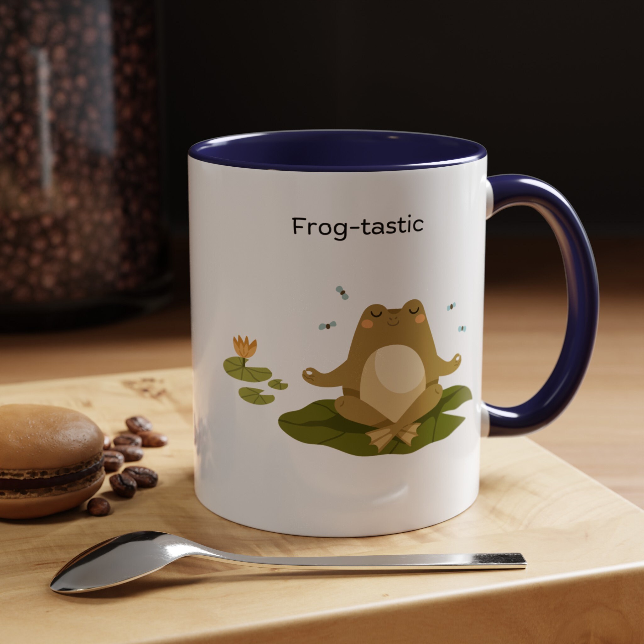 Coffee Mug With a Frog, Frog Mug , Frog Gifts, Bee Coffee Mug, Frog ...
