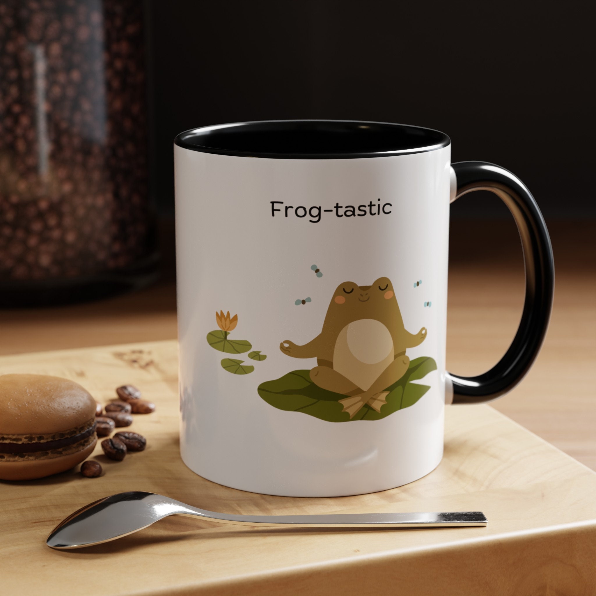 Coffee Mug With a Frog, Frog Mug , Frog Gifts, Bee Coffee Mug, Frog ...